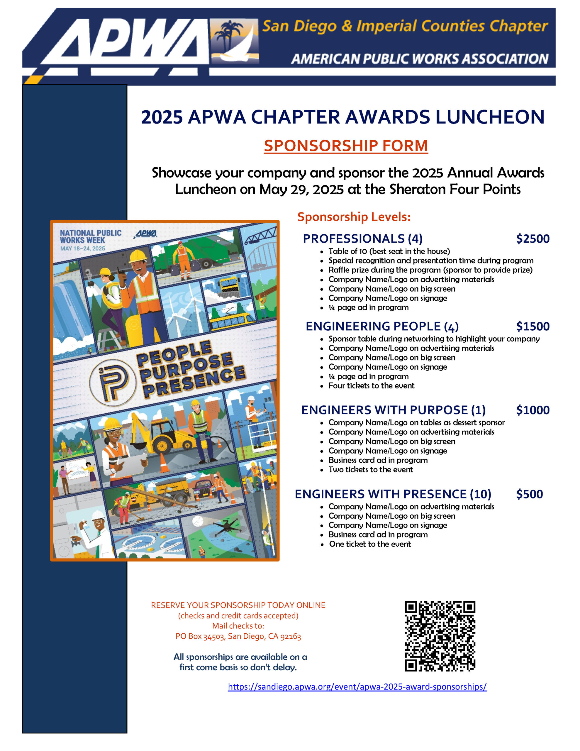 2025 Awards Program – APWA San Diego/Imperial Chapter