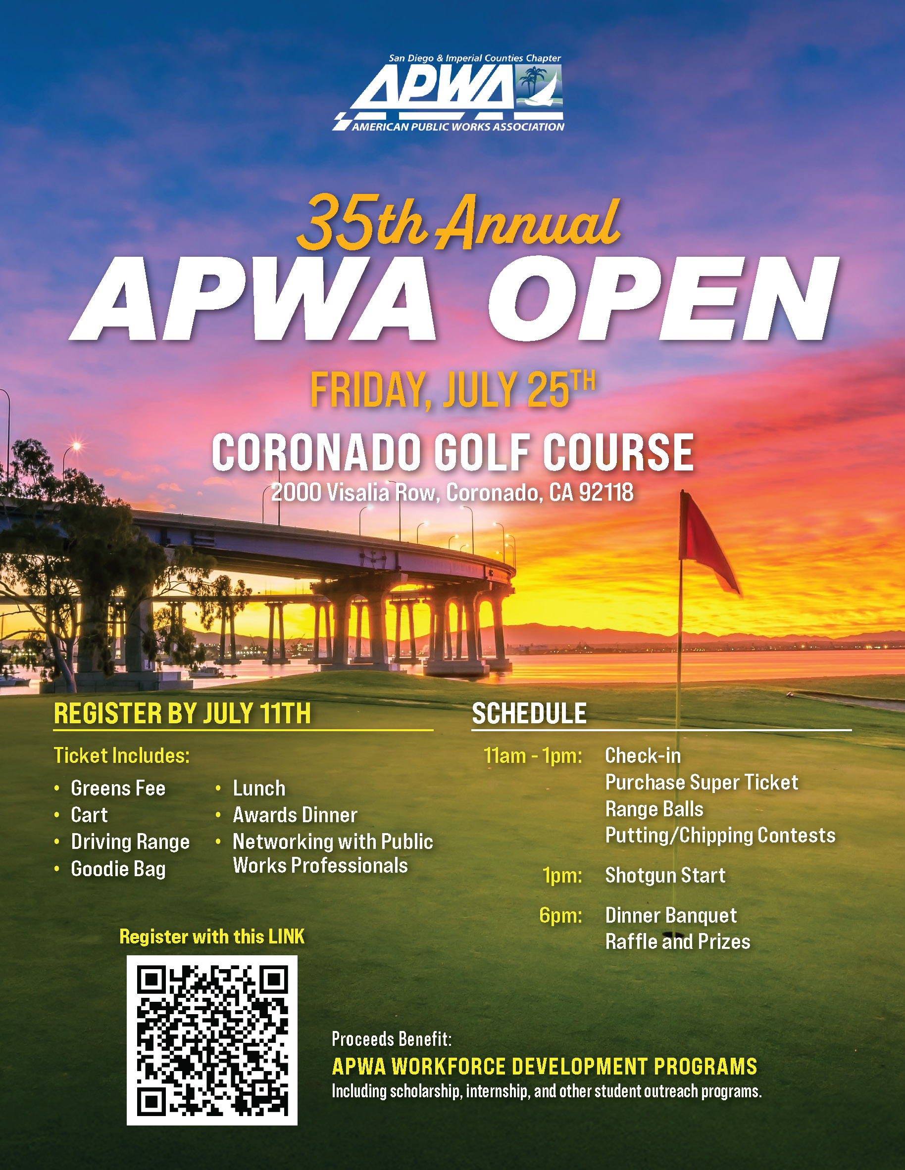 APWA 2025 Open Golf Tournament – APWA San Diego/Imperial Chapter